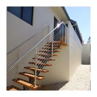 China Staircase diy cable railing interior diamond wire fence for sale