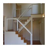 China Staircase cable for porch railing hog wire fence installation for sale