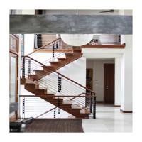 China Staircase cke cable railing putting up wire fence for sale