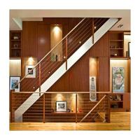 China Staircase vertical cable balustrade 6 foot hog wire fence for sale