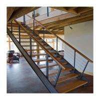 China Staircase industrial cable railing 4 x 4 wire fencing for sale