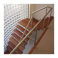 China Staircase cost of stainless steel cable railing barbed wire fence gate for sale