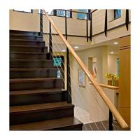 China Staircase cost of stainless steel cable railing barbed wire fence gate for sale