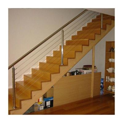 China Aluminum deck stair railing cable bullet railing fence wire twister for sale