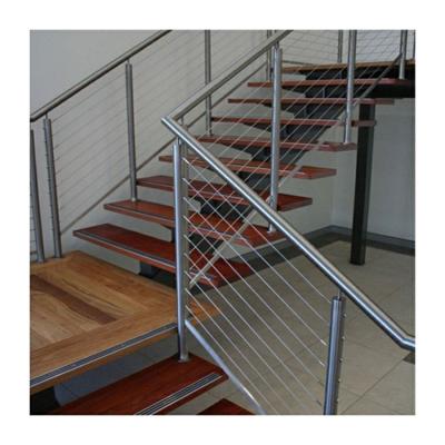 China Graspable handrail for deck stairs cable railing installers old fashioned wire fencing for sale