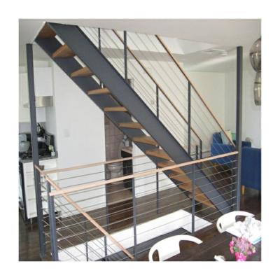 China Deck and stair railings cable fence railing green wire garden fence for sale