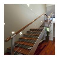 China Exterior railings for stairs cable railing products 4mm galvanised fencing wire for sale