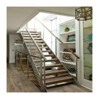 China Glass balustrade stairs near me diy cable fence high tensile fencing wire for sale
