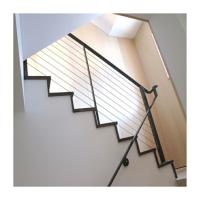 China Glass balusters for staircase diy stainless steel cable railing chain link fencing wire for sale