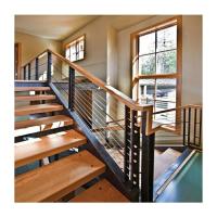 China Glass balusters for staircase diy stainless steel cable railing chain link fencing wire for sale