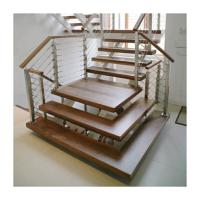 China Railblazers stair railing vertical stainless steel cable railing old barbed wire fence for sale