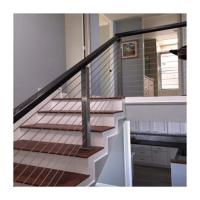 China Wire stair balustrade high tension steel cable in ground fence wire for sale