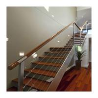 China Railings for stairs outside aircraft cable stair railing 4 board fence with wire for sale