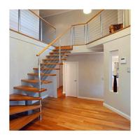 China Railings for stairs outside aircraft cable stair railing 4 board fence with wire for sale