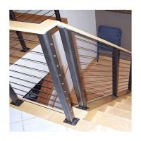 China Outdoor railing for stairs metal cable guard invisible fence wire gauge for sale