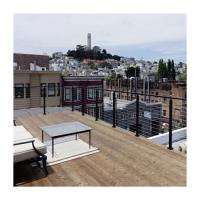 China Flat roof railing systems how to install cable railing on stairs chain wire fencing supplies for sale