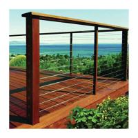 China Fence with roof trex decking with cable railing electric barbed wire fence for sale
