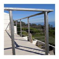 China Fence with roof trex decking with cable railing electric barbed wire fence for sale