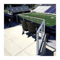 China Roof guardrail cable railing supplies 10 gauge welded wire fence for sale