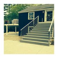 China Porch railing contractors near me tension cable fence electric fence ground wire for sale