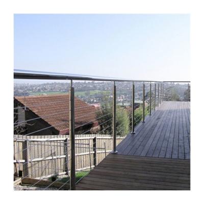 China Porch railing posts cable railing metal posts cost of barbed wire fence per foot for sale