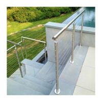 China Exterior porch railing cable rail fence cost heritage wire fence for sale