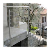 China Exterior porch railing cable rail fence cost heritage wire fence for sale