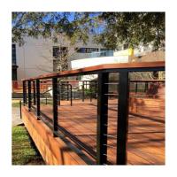 China Porch railings for sale stainless steel cable railing cost post and wire fence construction for sale