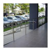 China Painting porch railings indoor cable stair railings plastic coated wire fencing for sale