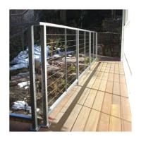 China Porch railings near me exterior cable railing stock fencing wire for sale