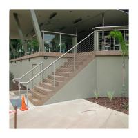 China Front porch stair railing buy cable railing systems polywire electric fence for sale
