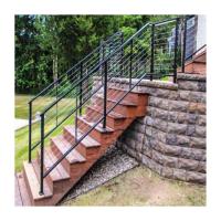 China Rod iron porch railing stainless steel cable railing for sale goat fence wire for sale