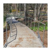China Plastic porch railing outdoor cable railing kits green wire fencing for sale