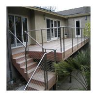 China Building porch railing stainless steel cable railing interior high tensile fence wire for sale