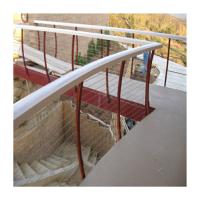 China Front porch handrail cable handrails for stairs tensile wire fence for sale