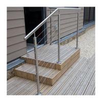 China Railings for porches and decks stainless steel cable railing parts farm fencing wire prices for sale