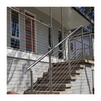 China Railings for porches and decks stainless steel cable railing parts farm fencing wire prices for sale