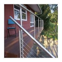 China Brackets for porch railing metal and cable railing diy hog wire fence for sale