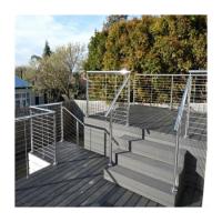 China Clear porch railings using cable for deck railing coated hog wire fencing for sale