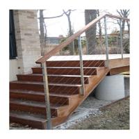 China Vinyl porch railing brackets stainless cable railing kits wire privacy fence for sale