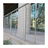 China Porch railing with gate steel cable railing systems fence tension wire for sale