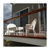 China Cost of porch railing steel and cable railing small wire fence panels for sale