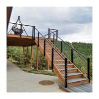 China Hog panel porch railing cable handrail kits building a welded wire fence for sale