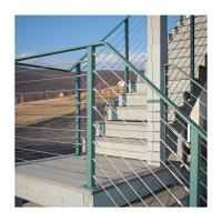 China Porch privacy fence steel cable railing kit bull wire fence cost for sale