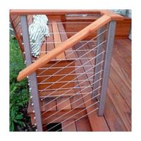 China Porch railing panels cable fencing for decks welded wire fence posts for sale