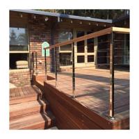 China Cost to install porch railing cable stair railing indoor installing hog wire fence for sale