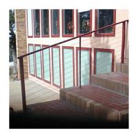 China Porch rail spindles modern cable railing high wire fence for sale
