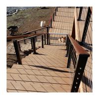 China Porch rail spindles modern cable railing high wire fence for sale