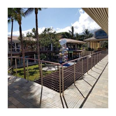 China Fences for porches stainless steel cable fence 3 ft wire fencing for sale