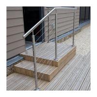 China Metal railings for porch deck cable system barbed wire fence construction for sale